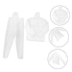 Yardwe Pizza Pan 1 Set Dry Clothes Bag Travel White Air Dry Polyester Clothing Outdoor Pants