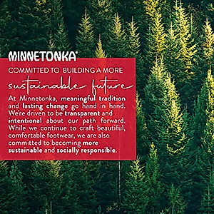 Minnetonka Mens Sheepskin Ankle Boot Slipper Tan Size 10