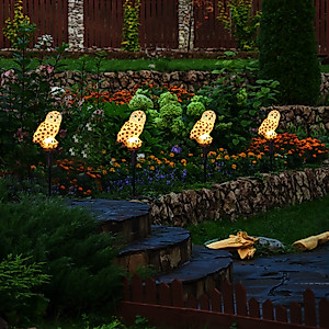 YUEFA Solar Garden Lights Outdoor, Solar neon Lights,2 Pack Solar Pineapple,for Garden Path，Patio Backyard and Outdoor Large Lawn Decoration