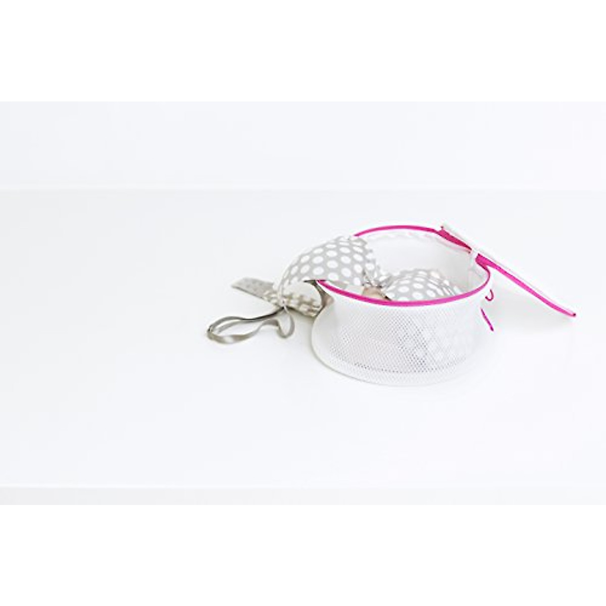 Brabantia Mesh Bra Wash Bag (White) Laundry Washing Machine Bag for Delicates, Travel, Organisation, Face Masks