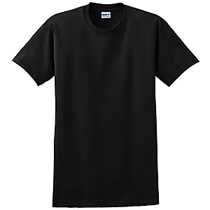 Gildan Men's G2000 Ultra Cotton Adult T-shirt, Black, X-Large