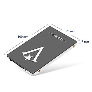 ASENNO SSD 1TB 960GB 2.5 Inch SSD SATAIII 6GB/s Up to 560MB/s with 1024M Cache Internal Solid State Drive for Notebook Tablet Desktop PC