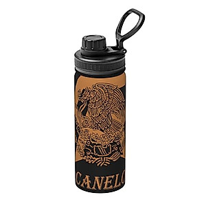 Eevikion Canelo of Alvarez Stainless Steel Insulated Tumbler Sports Water Bottle Hot and Cold Travel Cup 18oz