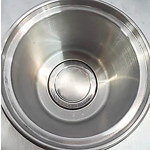 oiakus Commercial Hot Fudge Warmer, Nacho Cheese Sauce Warmer Pump Dispenser, Cheese Warmer Stainless Steel for Restaurants, Snack Stations, Cupcake Store