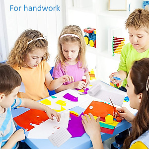 1008pcs Self Adhesive Dots ,2/5" 10mm Diameter Sticky Dots Back Coins Hook and Loop Tapes White Classroom Office Home