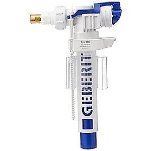 Geberit G240700001 8 in. Fill Valve Type Lateral Water Supply Connection Nipple Made of Brass