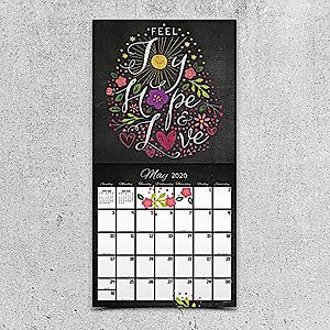 2020 Chalk It Up Inspiration Wall Calendar