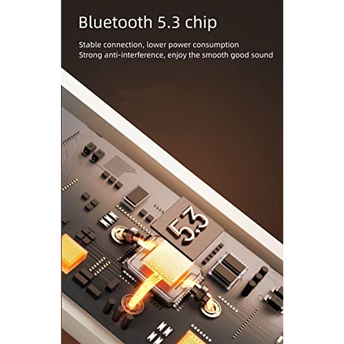 KAHPAN Wireless Earbuds Air pro 3 Bluetooth5.3 Headphones 30Hrs Battery Life, IPX7 Waterproof Stereo Sound True Wireless Earbuds with Microphone，Bluetooth Headphones for Sport and Workingt