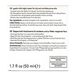 Ziaja Goat's Milk Night Cream - Face Cream