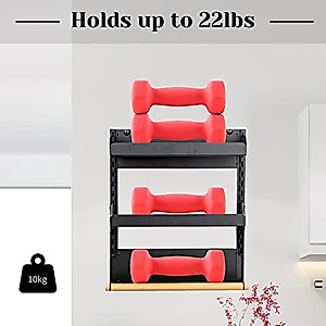 Fashionwu Magnetic Spice Rack, 2 Tier Magnetic Spice Organizer for Refrigerator, Magnetic Shelf with Paper Towel Holder for Kitchen Storage