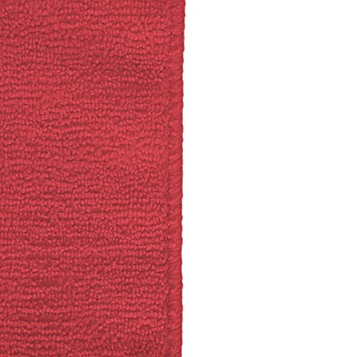 CleanAide Microfiber Cleaning Towels, Reusable Lint-Free and Absorbent Cloth for Kitchen and Car Use, 300GSM, 12 x 12 in. Red, 50-Pack
