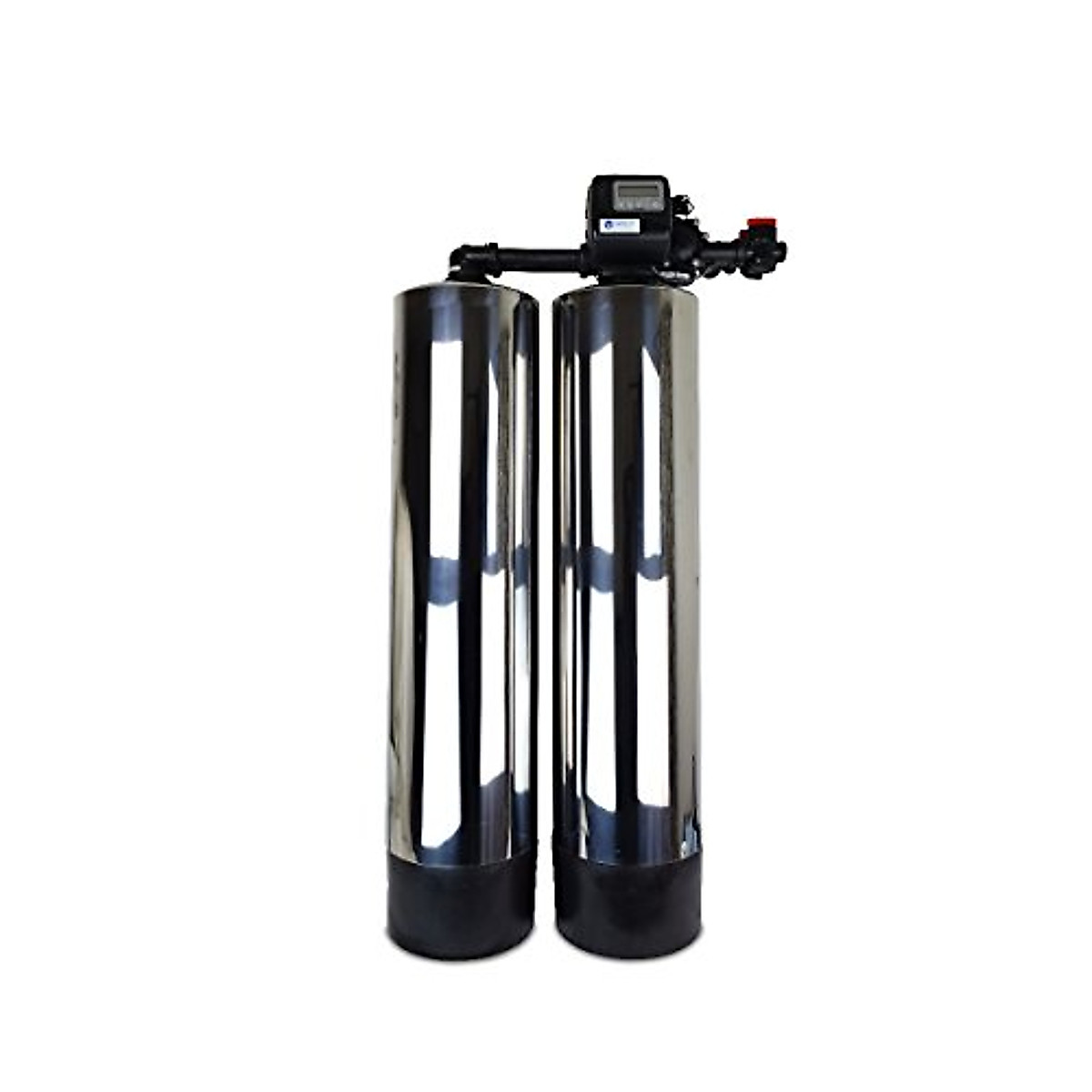 WECO 2MC-1252 High Efficiency Twin Alternating Water Softener for Water Hardness Reduction - Assembled in U.S.A with Domestic and Foreign Parts.