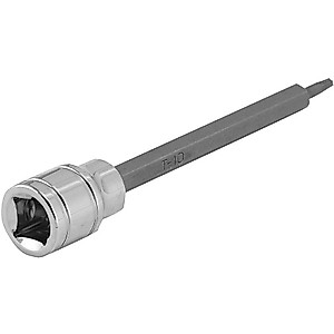 NEIKO 10080A 3/8” Drive Extra Long Torx Star Bit Socket Set | 7 Piece | T10 to T40 | 4-3/8” Length