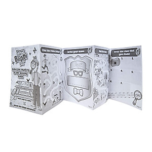 Blippi Detective Roleplay Set - Carry Case, Camera, Personalized Yellow Badge, Magnifying Glass, Activity Sheets for Ultimate Toddler and Young Child Mystery Adventure - Exclusive Content Included