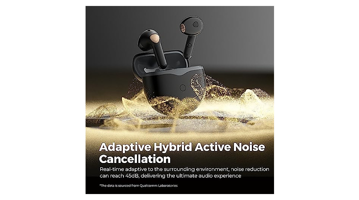 SoundPEATS Air4 Wireless Earbuds - AptX Adaptive Audio