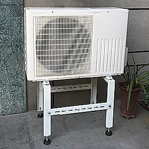 FANOYA Mini Split Stand, Mini Split Air Conditioner Heat Pump, Heavy Duty Mini Split Ground Stand, for Indoor and Outdoor, 100 * 42 * 40cm