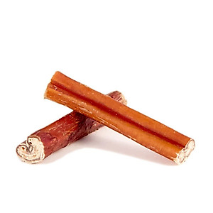 Best Dog Chews Bully Sticks Bites - 100% All Natural for Dogs Grain and Rawhide Free Beef Chews, Grass-Fed Promotes Joint & Dental Health For All Breed Sizes Dogs and Puppies - 2-4 Inch Odd Shapes 8oz