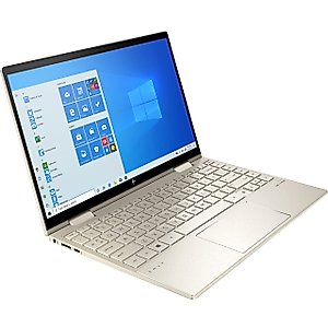 HP Envy x360 2-in-1 2022 Laptop 13.3" FHD IPS 1000 nits Touch 4-Core Intel i5-1135G7 8GB DDR4 256GB SSD Iris Xe Graphics Thunderbolt 3 Wi-Fi 6 Backlit KB Fingerprint Windows 10 Home w/ONT 32GB USB