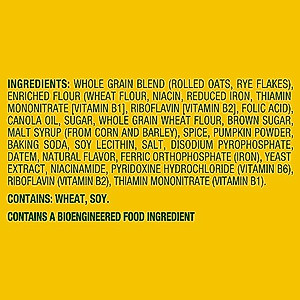 belVita Pumpkin Spice Breakfast Biscuits, 30 Total Packs, 6 Boxes (4 Biscuits Per Pack)