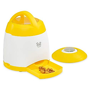 Arf Pets Dog Treat Dispenser with Remote Button – Dog Memory Training Activity Toy – Treat While Train, Promotes Exercise by Rewards, Improves Memory & Positive Training for A Healthier & Happier Pet