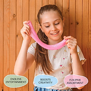 Goody Putty Pink Fidget Putty Toy Set Pink Party Favor for Girls