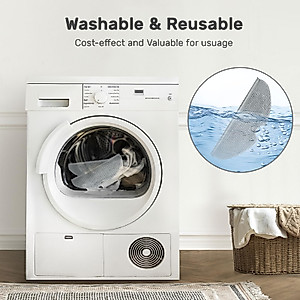 Verefa 4 Packs Mopping Cloths Pads for L20M&L20M Plus Robot Vacuum Mop Replacement Accessories Cleaning Cloths Pads