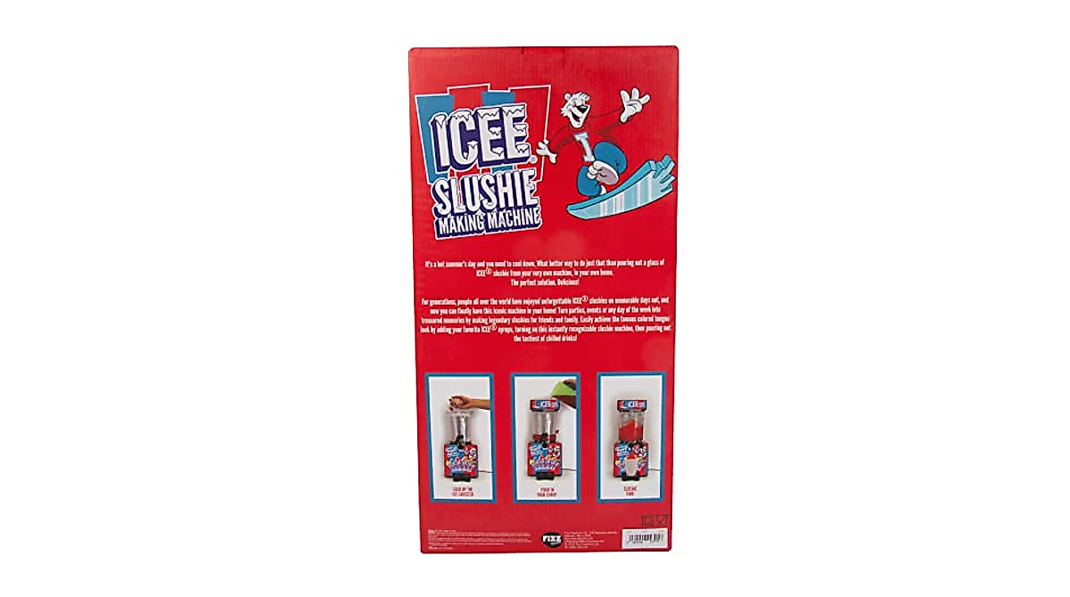 ICEE Slushie Machine - Official Home Countertop Slushie Maker & Syrup Pack