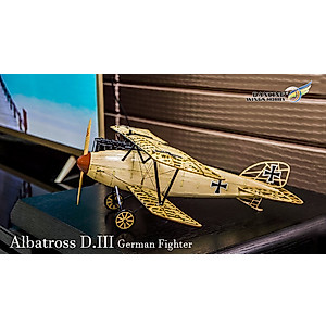 Dancing Wings Hobby Static Model Wood DIY Replica Display kit Albatross 500mm Wingspan Airplane KIT Version Building Craft Wood Furnishing VS02