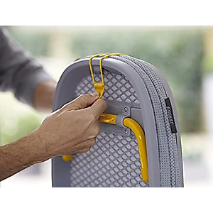 Joseph Joseph Folding Tabletop Ironing Board with Iron Holder, Compact, Space-Saving, Grey/Yellow