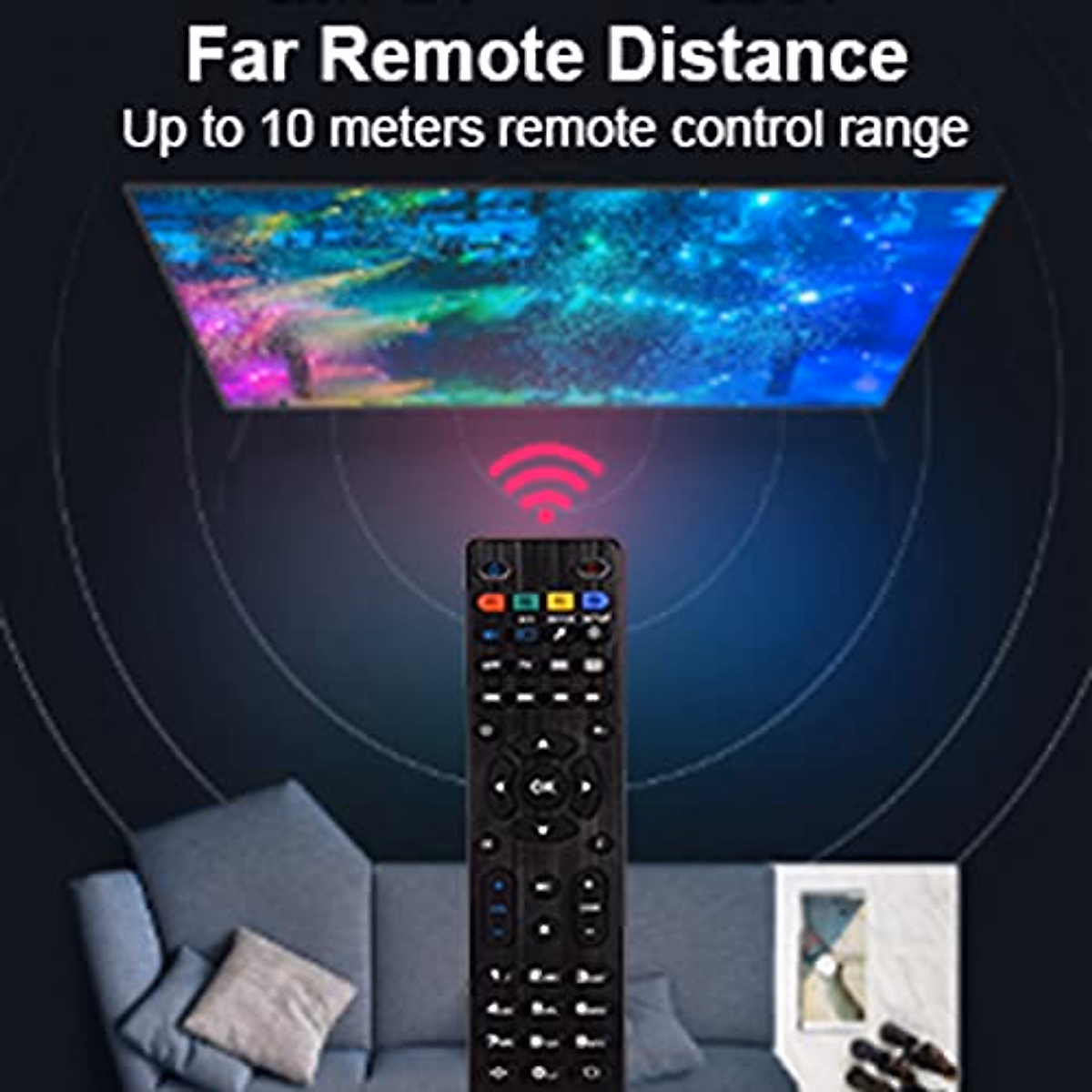 TV Box Remote Control Replacement TV Controller for Mag 250 254 255 260 261 270 IPTV TV Box