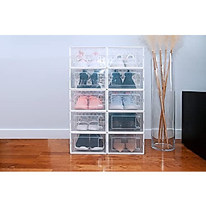 Pikanty - Stackable Shoe Organizer Bins | Made in USA (10)