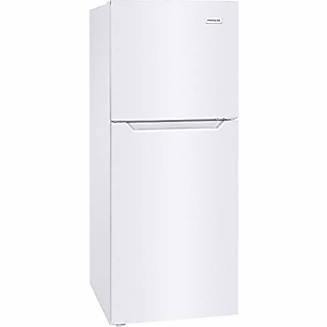 Frigidaire 11.6 Cu. Ft. Compact ADA Top Freezer Refrigerator in White with Electronic Control Panel, Reversible Door Swing, ENERGY STAR