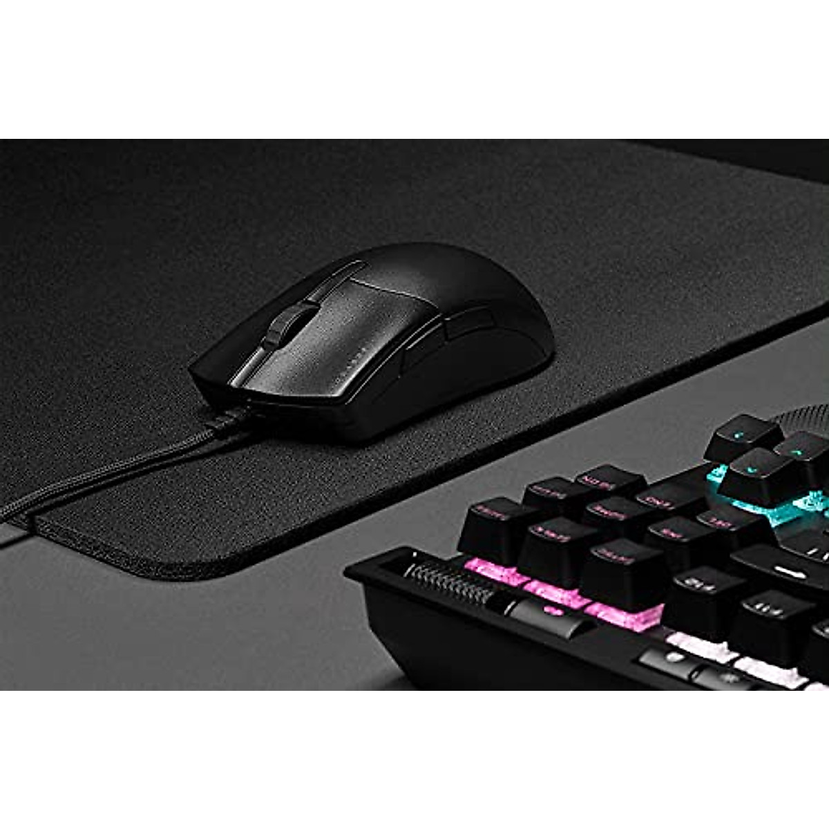 Corsair Sabre PRO Champion Series Gaming Mouse -Ergonomic Shape for Esports and Competitive Play -Ultra-Lightweight 69g -Flexible Paracord Cable -CORSAIR QUICKSTRIKE Buttons with Zero Gap, Black