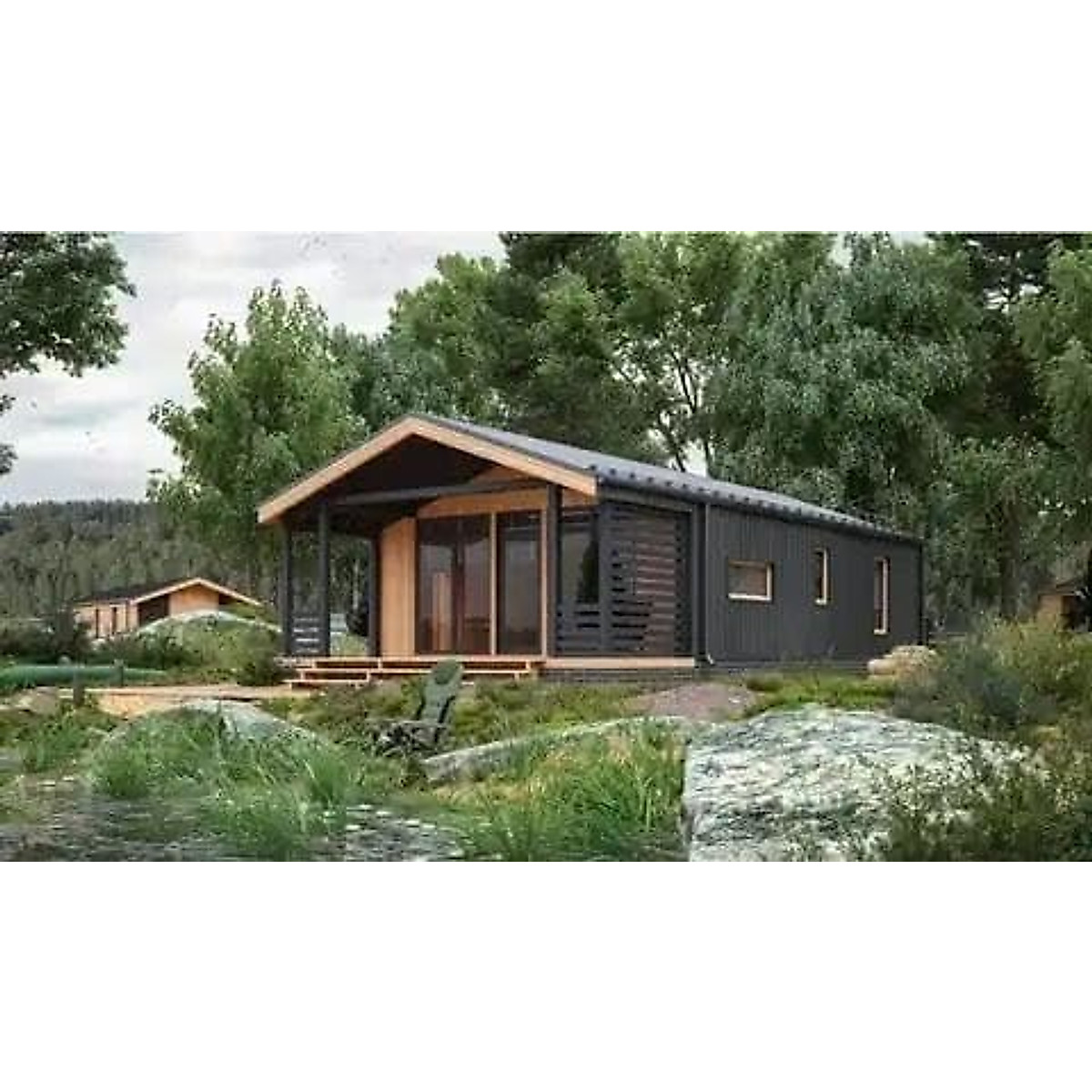 Luxury Mobile Home - 20 Ft,40FtPrefab Tiny House with Modern Design with Balcony Kitchen Bathroom bedrooms eco Friendly (20Ft)