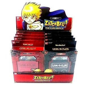 Zatch Bell The Card Battle Starter Sets Full Box Includes 4 Set #1 & 4 Set #2 Packs Collectible Playing Cards