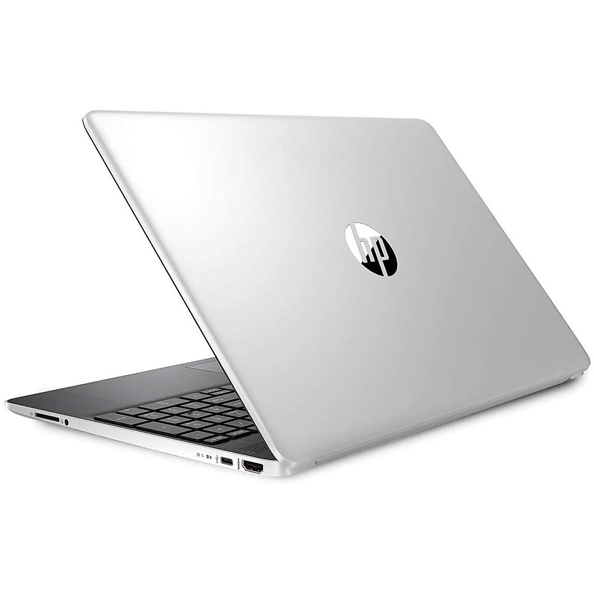 HP 15t Laptop PC 15.6 Inch HD WLED 256GB SSD + 16GB Intel Optane Laptop (i7-1065G7, 8GB RAM, Iris Plus Graphics, Windows 10 Home, Silver) 15-dy1071wm