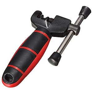 Toxz Bike Bicycle Cycle Chain Pin Remover Link Breaker Splitter Extractor Tool Kit,Bike Steel Chain Breaker Repair Tool,with Rubber Handles,Bicycle Chain Repair Tool