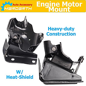 Set of 3, Engine Motor Mounts and Trans Mount Compatible with 99-06 Silverado Tahoe Sierra 1500 V8 5.3L 6.0L, Replace OE A2909 A2909 A2638