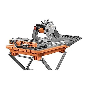 12 Amp 8 in. Wet Tile Saw with Extended Rip Capacity and Stand