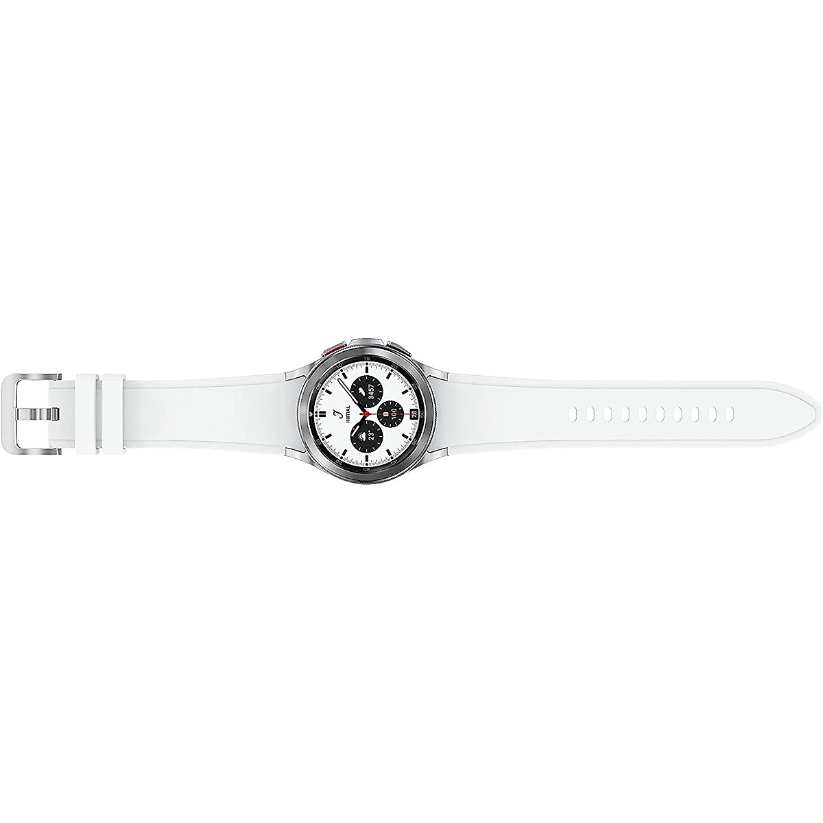 SAMSUNG Galaxy Watch 4 Classic 42mm Smartwatch with ECG Monitor Tracker for Health, Fitness, Running, Sleep Cycles, GPS Fall Detection, Bluetooth, US Version, Silver