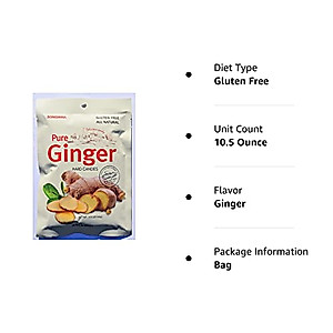 Pure Ginger Hard Candies 3 bags