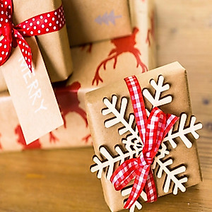 Vanhench 36"x 2520" (210') Brown Kraft Paper Roll, Craft Paper, Wrapping Paper for Bulletin Board Paper Roll Art Craft Bouquet Flower Table Covering Poster Packing Shipping Moving Supplies 70GSM 50LB