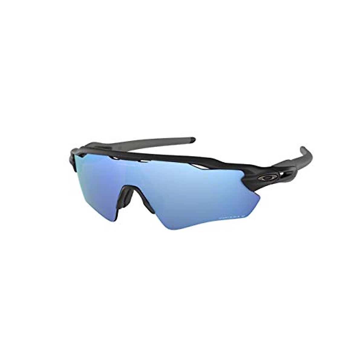 Oakley Radar EV Path, OO9208 (55) Matte Black/Prizm Deep Water Polarized 138mm, Sunglasses Bundle with original case, and accessories (5 items)