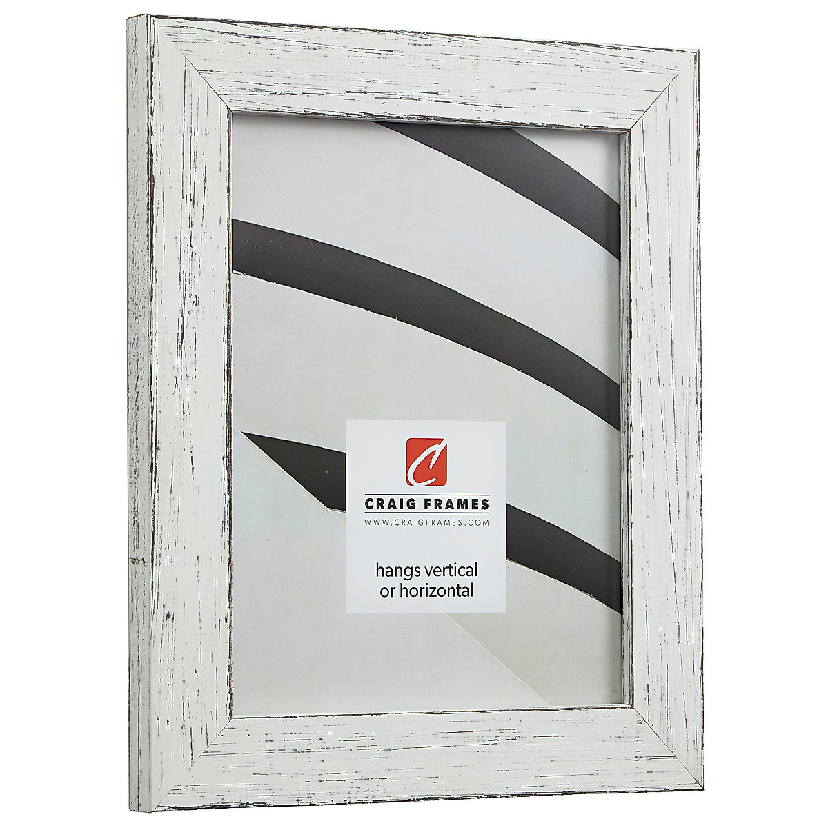 Craig Frames Jasper 16x20 Picture Frame, Country Marshmallow White, Wall Display