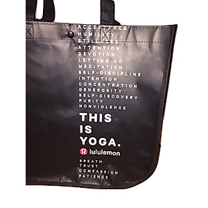 lululemon Holiday Special Edition LARGE Reusable Tote Carryall Gym Bag