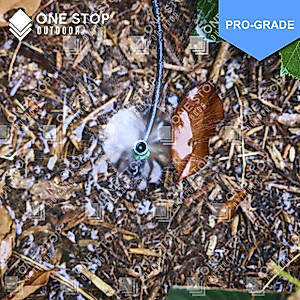 (100-PACK) - 1/4" Inch 360 Degree Drip Emitter On 5" Stake Sprayer Adjustable Flow 0-20 GPH, Fits 1/4 (4-6mm) Irrigation Tubing - Micro Bubbler Drippers for Drip Irrigation (100 Pack Dripper on Stake)