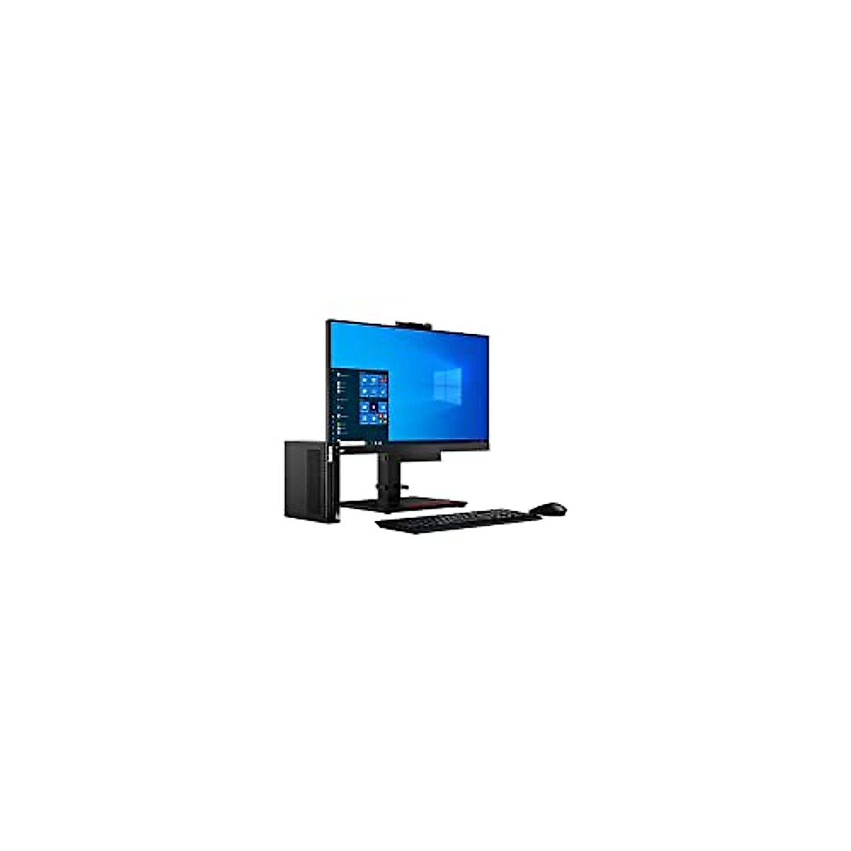 Lenovo ThinkCentre M90q Gen 2 11MQ002HUS Desktop Computer - Intel Core i5 11th Gen i5-11500 Hexa-core (6 Core) 2.70 GHz - 8 GB RAM DDR4 SDRAM - 256 GB M.2 PCI Express 3.0 SSD - Tiny - Black