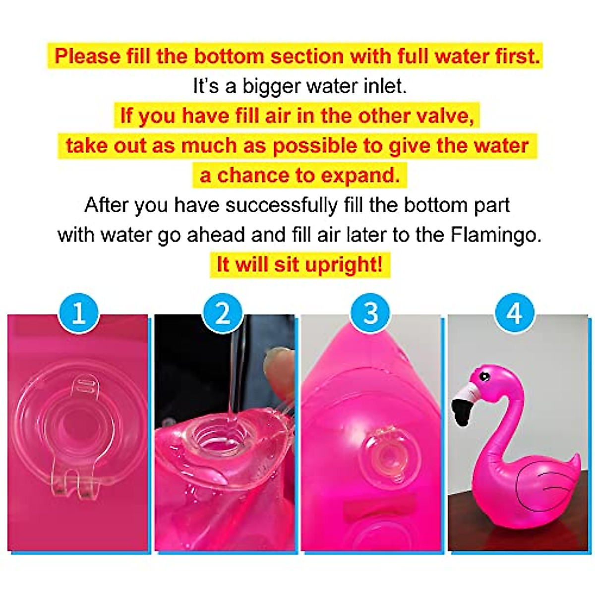 Christmas Pool Floats Lights 2PCS, Solar Flamingo Floating Pool Lights wiht Remote, Inflatable Light Up Flamingo Glow in Dark for Pool Spa Patio, Wedding, Party Christmas Decorations
