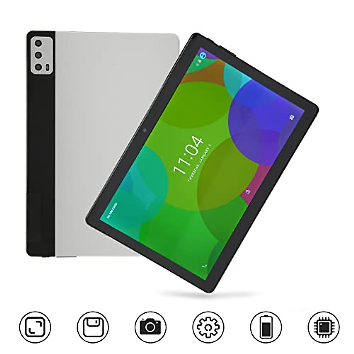 4G Call Tablet 10 Inch Tablet 4GB RAM 256GB ROM Home Tablet (US Plug)
