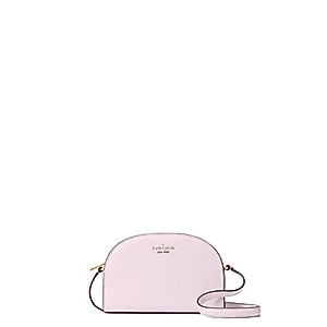 Kate Spade Perry Dome Saffiano Leather Crossbody Bag Purse Handbag (Pale Amethyst)